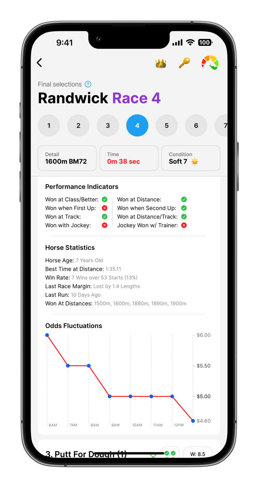 HorseGuru - Real-Time Race Analysis and Tips